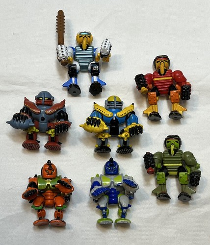 Z-Bots Micro Machines Robochamps Figures Lot LGTI 1993 Robots Zbots ...