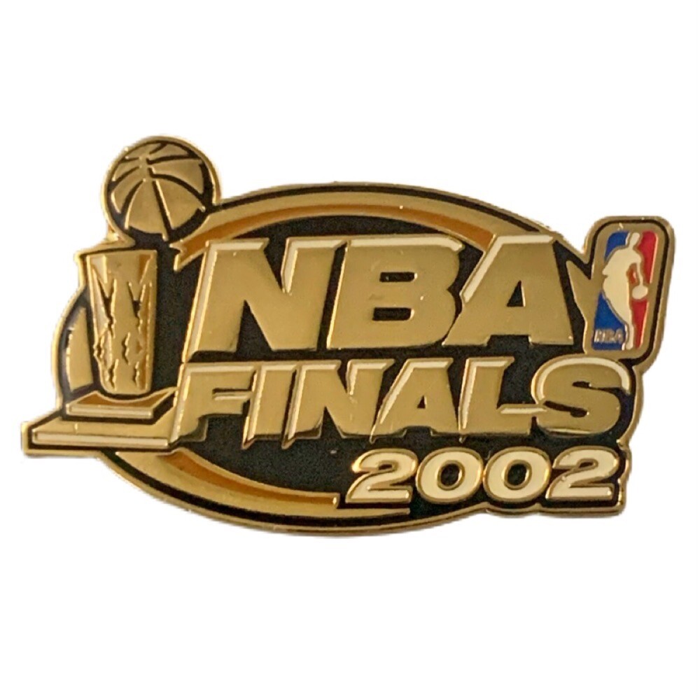 2002 NBA Finals Logo Souvenir Pin | eBay