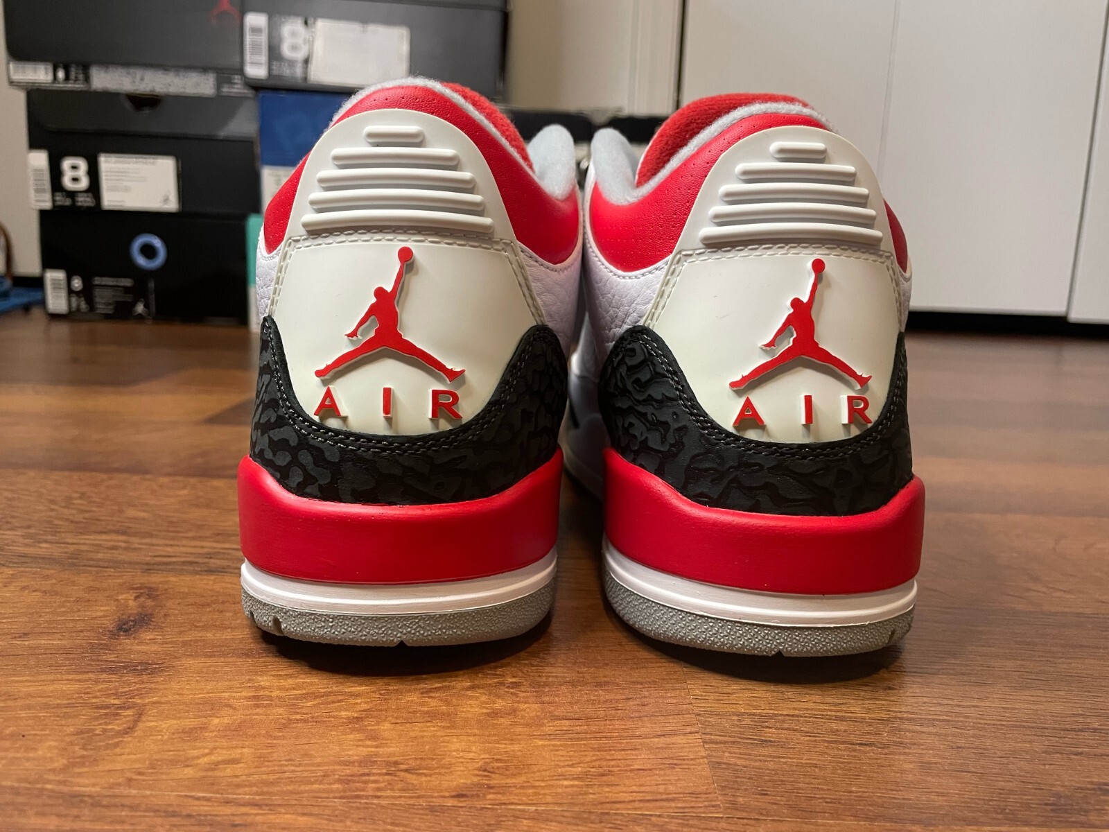 Size 8 - Jordan 3 Retro Fire Red 2013 for sale online | eBay