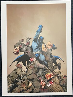 Batman vs.SWAT Police by Greg Capullo DC Comics Poster | eBay