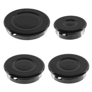 UNIVERSAL REPLACEMENT GAS HOB BURNER + CAP CROWN SET CHECK SIZES BELOW ...