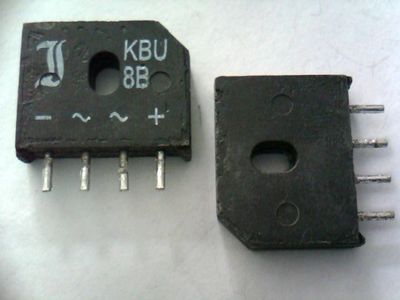 Diotec KBU8B 8A100V Single Phase Glass Passivated Bridge Rectifiers Lot ...