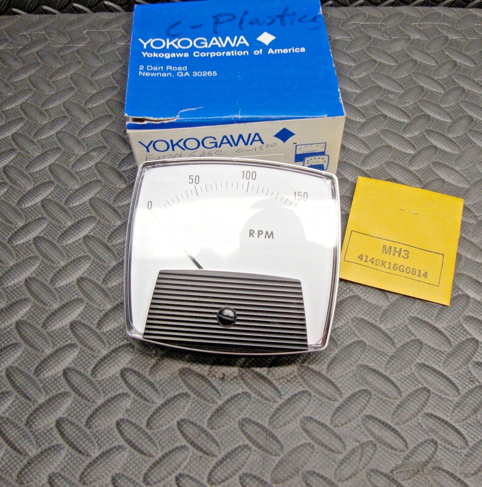 NEW Yokogawa Panel Meter 250-400-FAXX 0-180 ° Degrees RPM | eBay