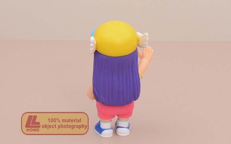 Anime character Arale 6pcs set Cute lovely PVC Action Figure Toy Gift ...
