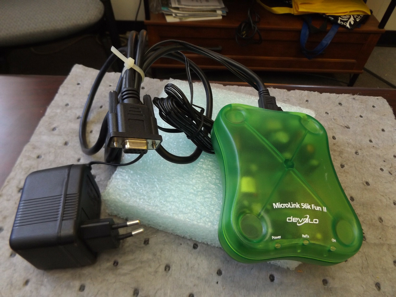 WHOLESALE LIQUIDATION DEVOLO MODEM MICROLINK 56K FUN II MODEM WITH ...