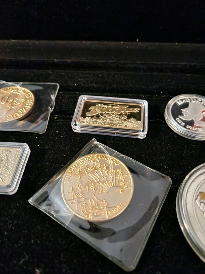 Extremely Rare! Walt Disney Scrooge McDuck Ducktales Collectors Coin ...