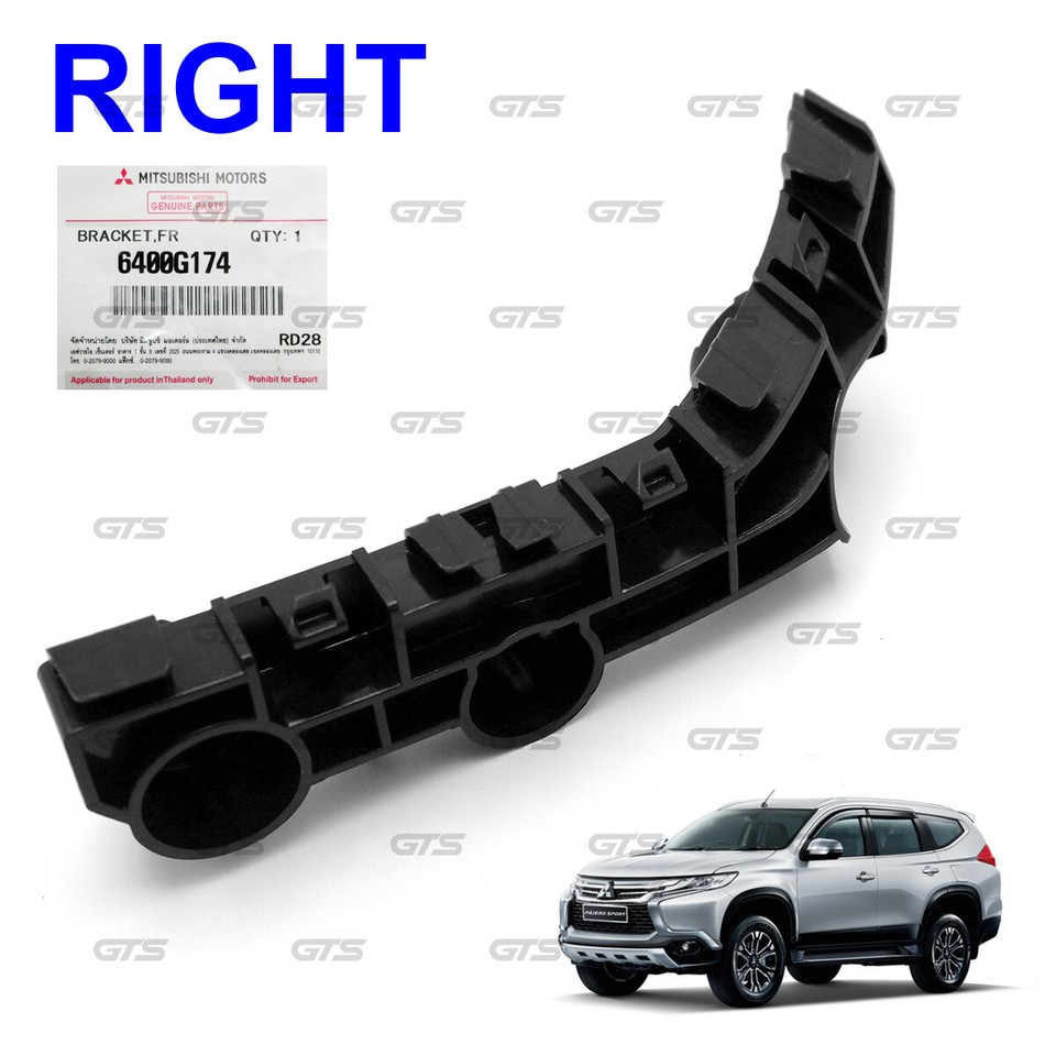 Fits Mitsubishi Pajero Montero Sport SUV 2016 - '18 Front Right Bumper ...