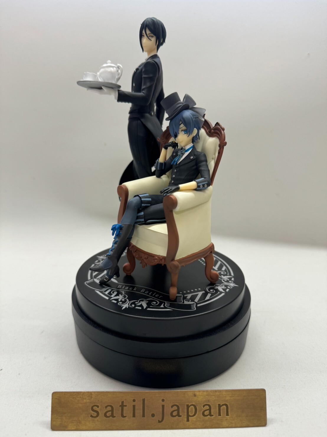 Kuroshitsuji Black Butler Sebastian Michaelis Ciel Phantomhive Figure ...