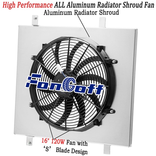 Aluminum Radiator Shroud Fan For 2008-2013 Jeep Liberty 3.7L 2011 2012 ...