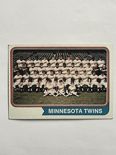 1974 MINNESOTA TWINS TEAM CARD # 74 | eBay