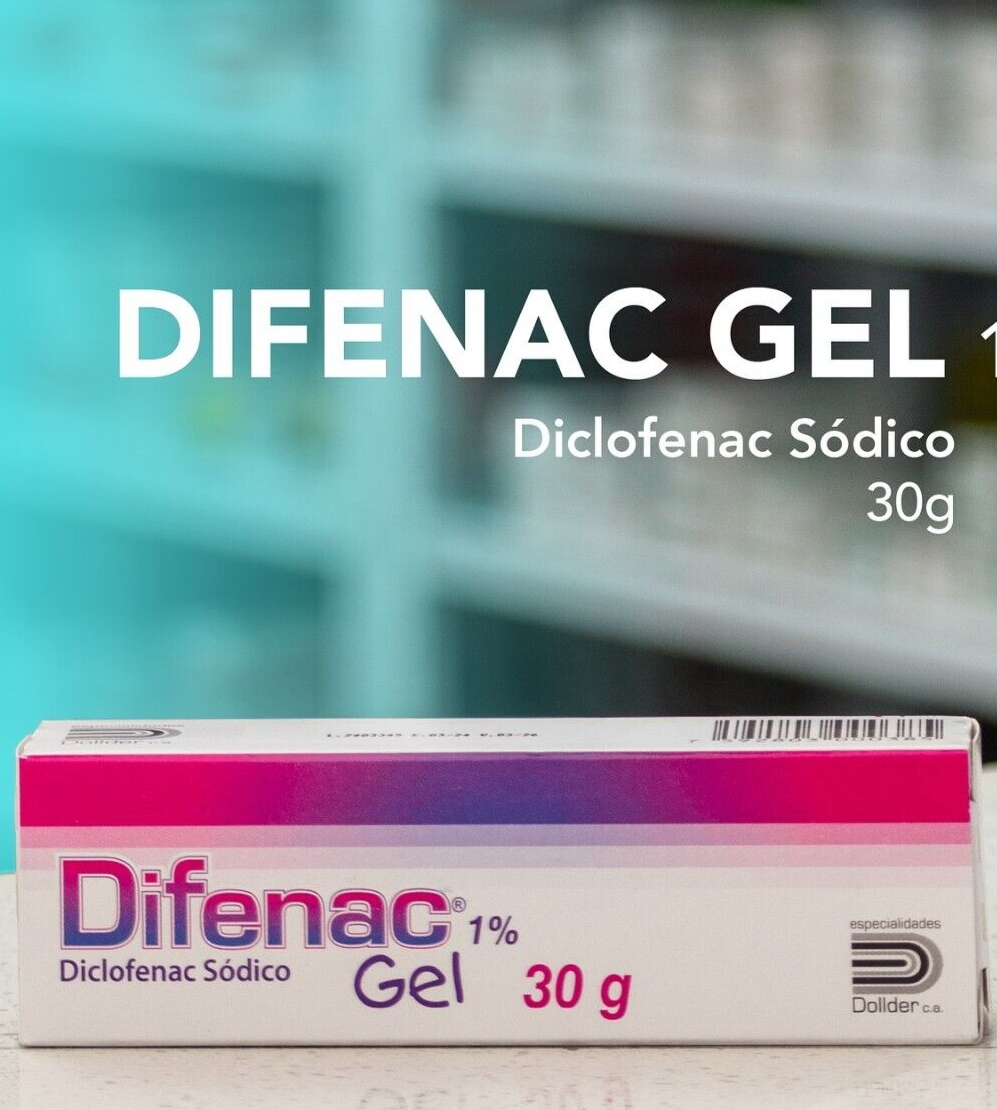 NEW DIFENAC Arthritis Pain Diclofnac Gel 1% 30 gr | eBay