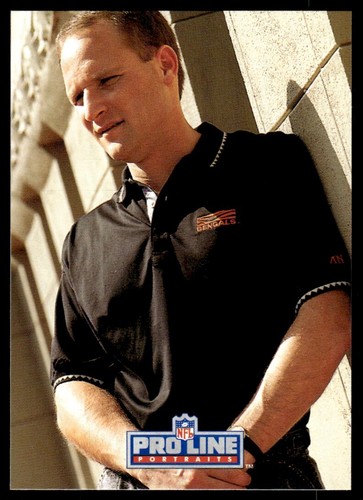 1992 Pro Line Football Card Dave Shula Rookie Cincinnati Bengals #388 ...