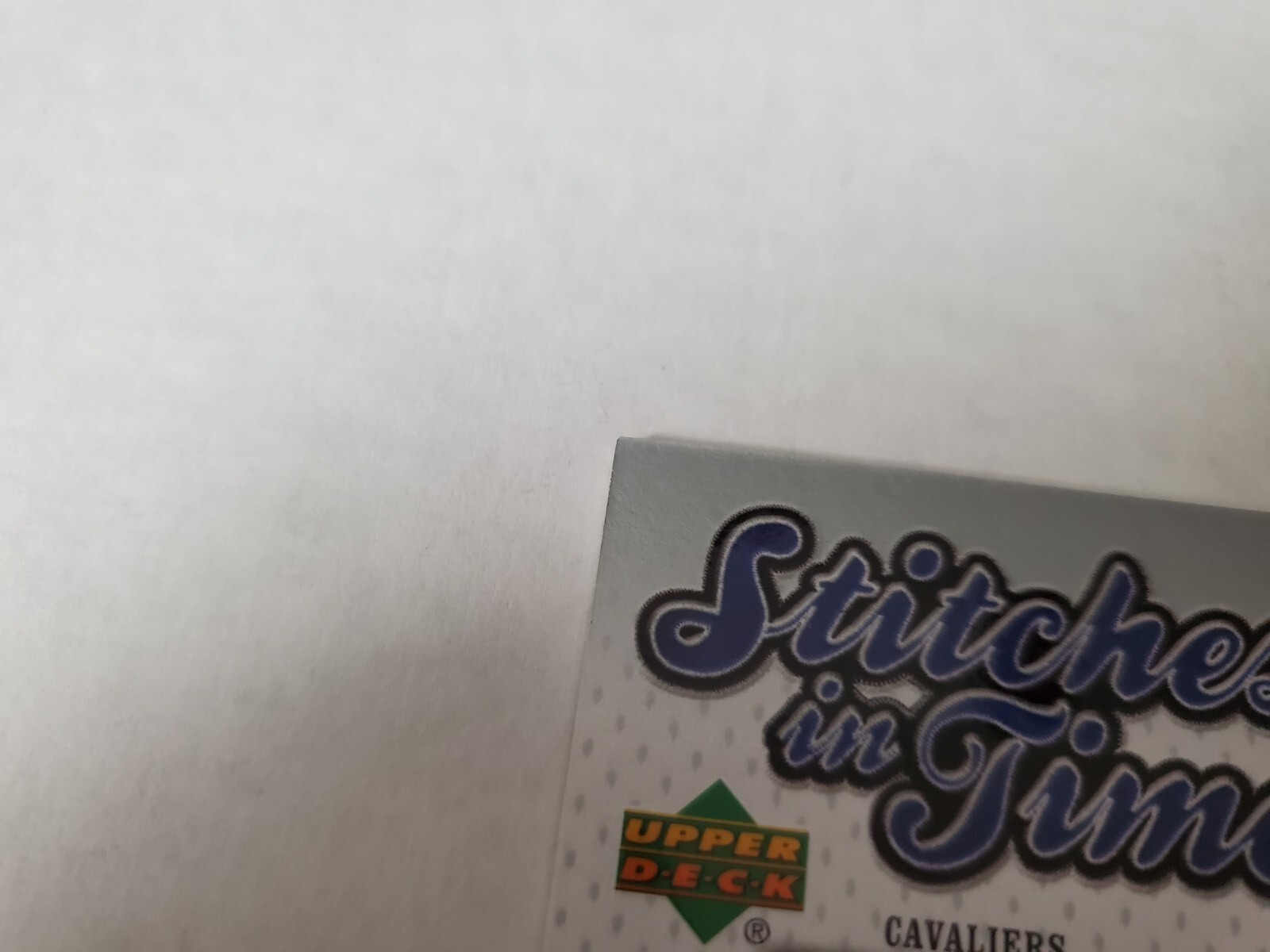 2006-07 LeBRON JAMES UD CHRONOLOGY STITCHES IN TIME JERSEY SP INSERT ...