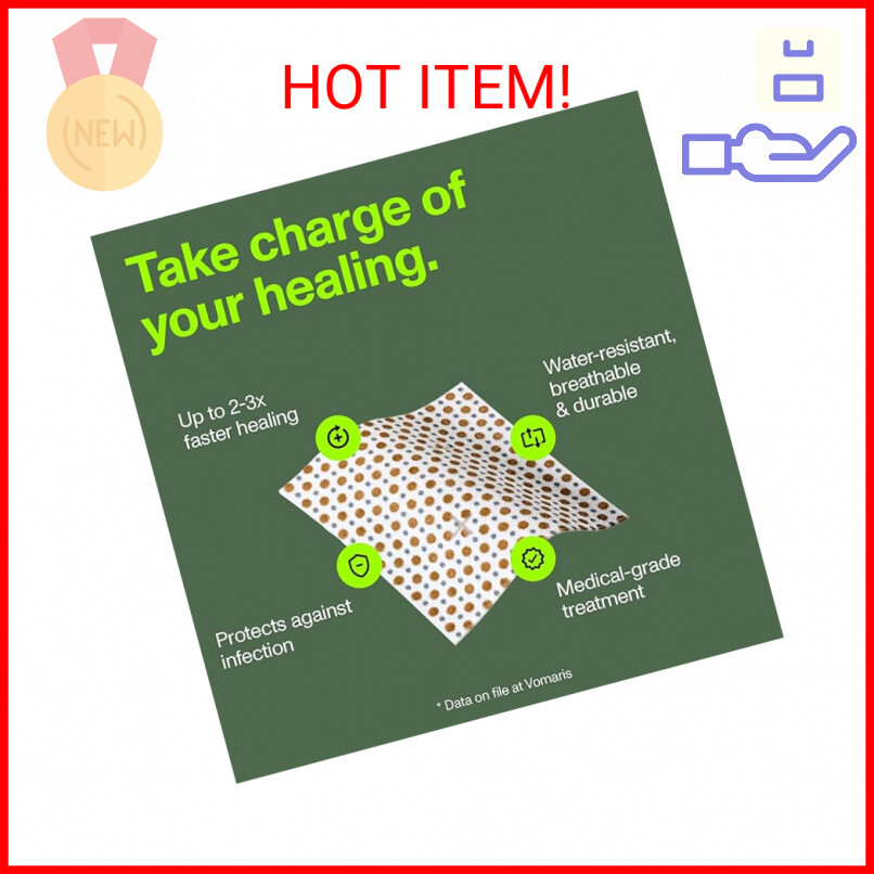 Bioelectric Bandage Kit for Wound Care & Fast Healing – 3-Layers w ...