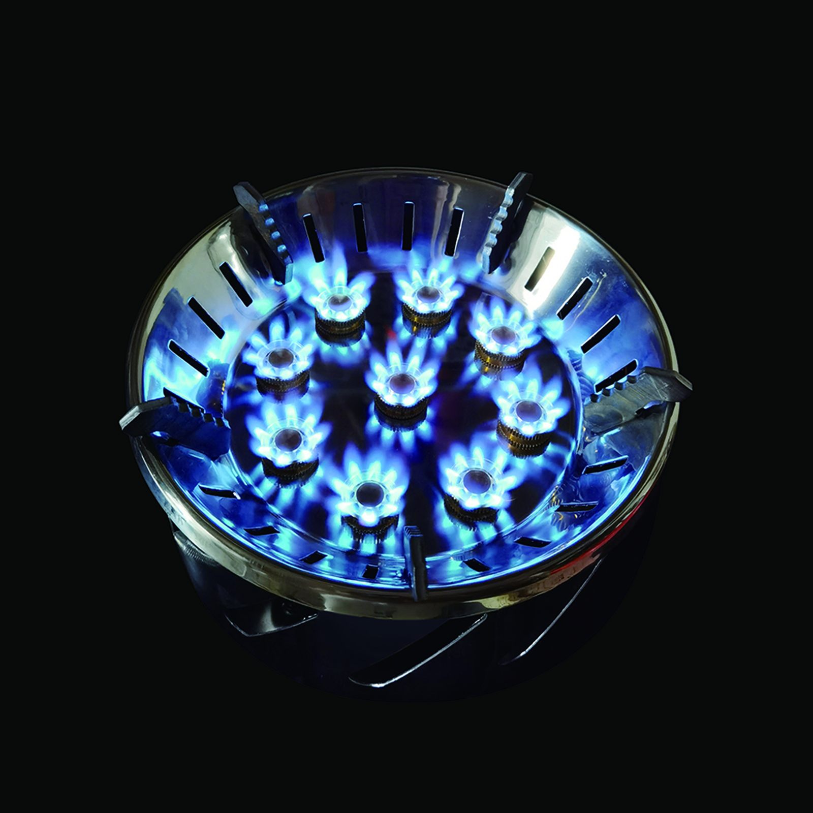 Stainless Steel 9-head Camping Outdoor Camping Picnic G5P2 | eBay Australia