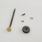 1 Set Lighter Repair Part flint screw spring & base and flint wheel ...
