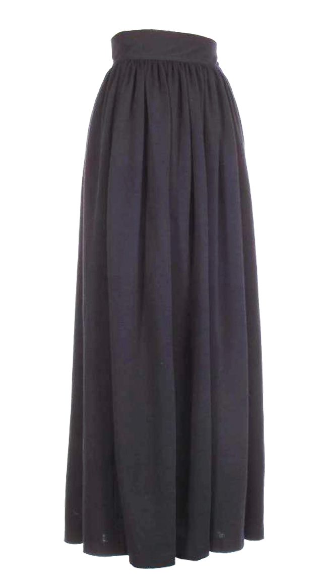Vintage YSL Black Wool Ball Gown Skirt Size 4 Never Worn with tags. | eBay