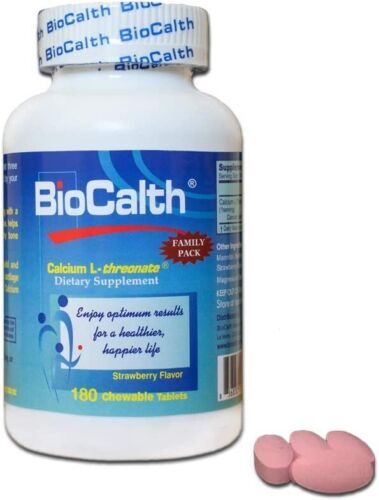 BioCalth® Calcium L-threonate 180 Chewable Tablets | eBay