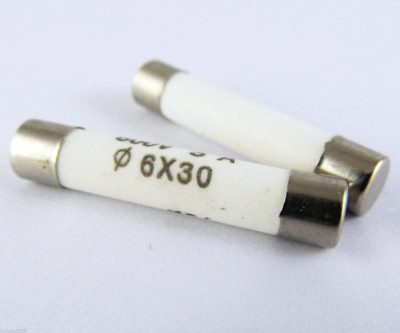 10 Pcs Ceramic Fuse Electric 1A 250V Home Supplies DIY 6x30mm | eBay