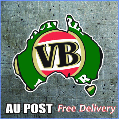 VB BEER MAP funny Sticker Decal Aussie Straya Bogan JDM Car Ute Boat ...