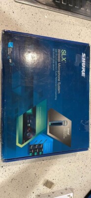 Shure SLX WIreless Microphone System - SM58 Microphone and Wireless ...