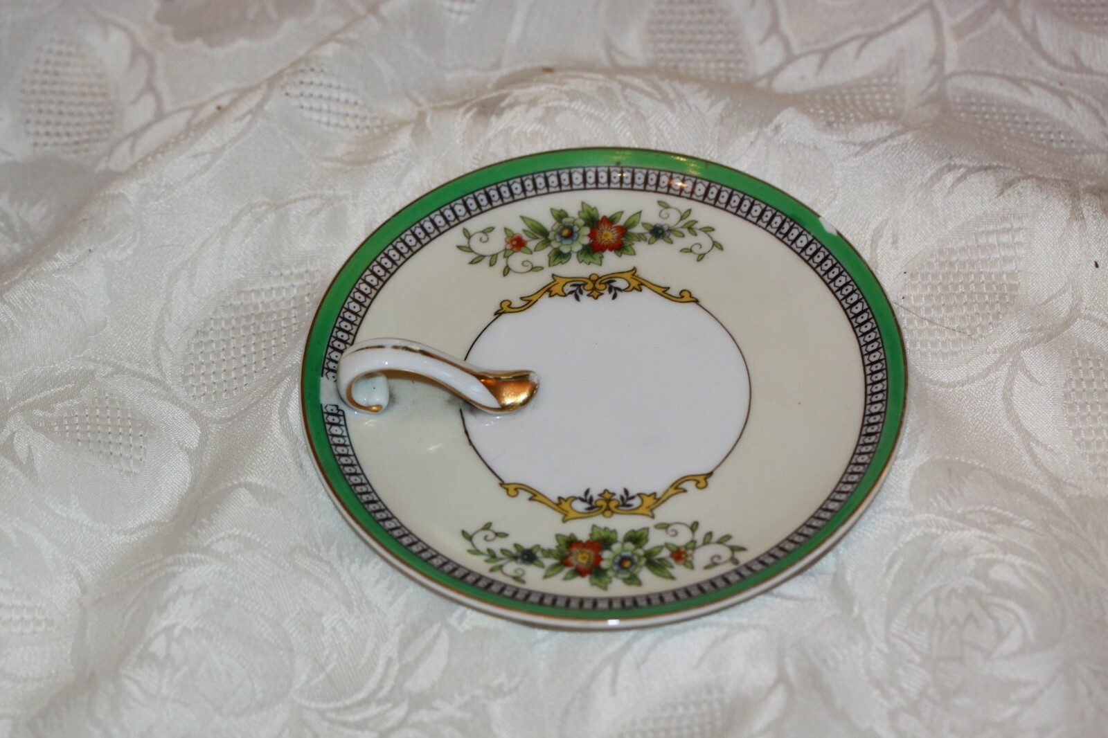 Vintage Noritake Candy Nappy Dish w/ Handle Hand painted Made In Japan ...