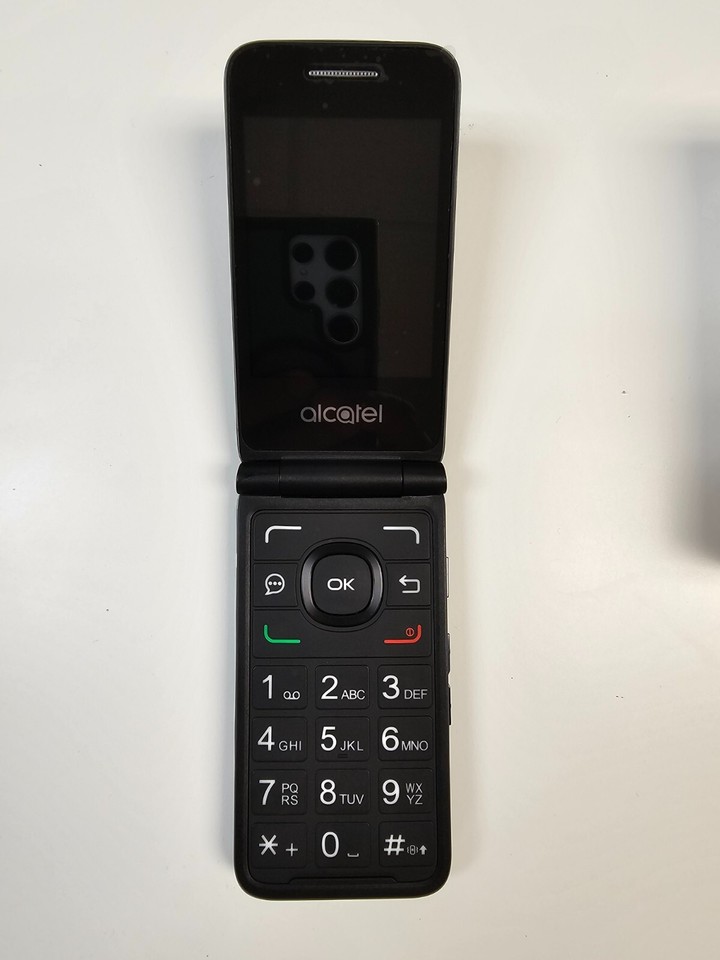 Alcatel GO FLIP 4044-O 4G LTE Flip Cell Phone Tmobile/ AT&T - Blue | eBay