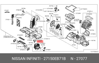 Genuine OE Resistance Front Heater 27150EB71B , 27150-EB71B | eBay