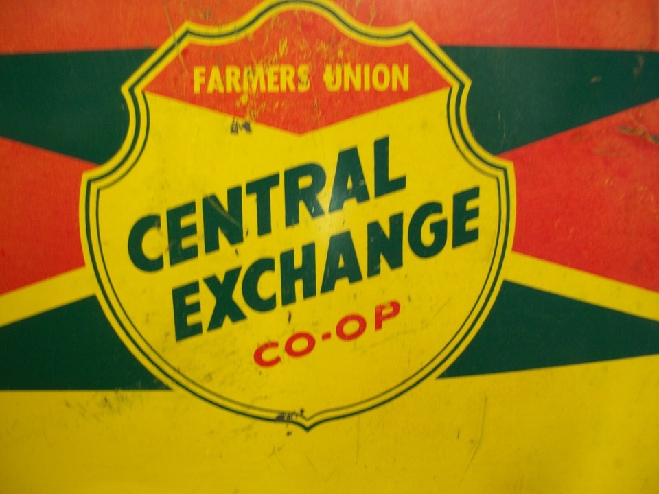 CO-OP Farmers Union Central Exchange 2-Gallon MOTOR Oil Can CENEX Empty ...