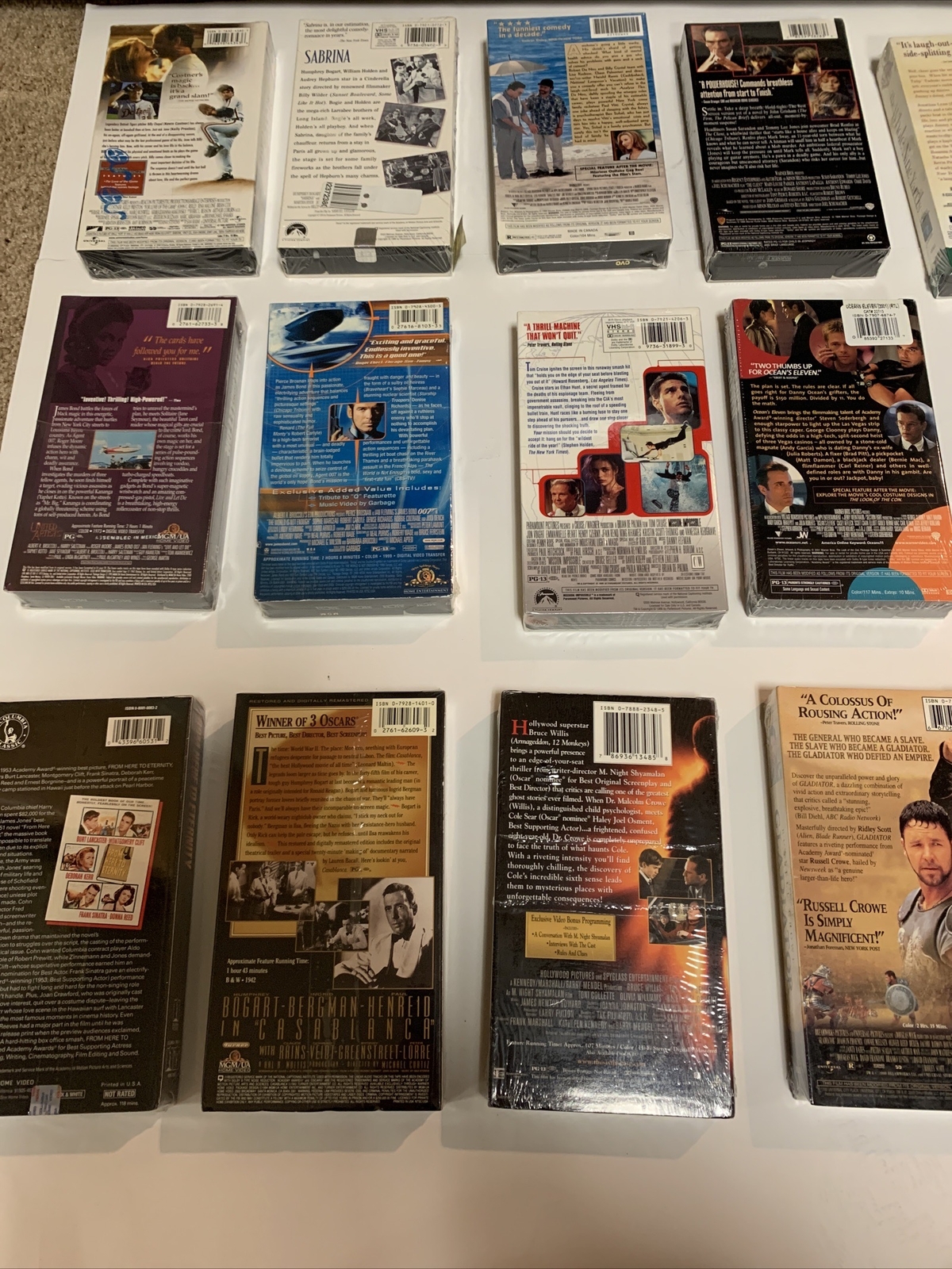 (Lot of 15) Factory SEALED - Vintage Classic VHS Video Tape Movies ...