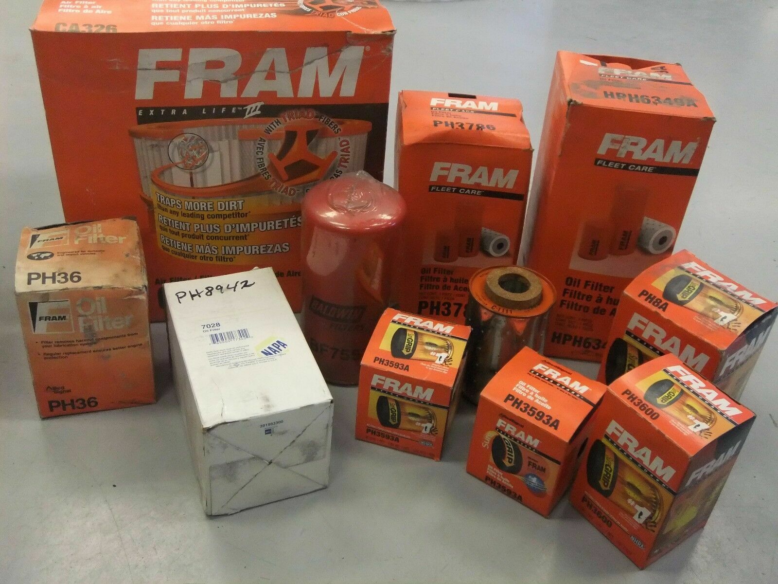 Fram CA326 - Air filter cross reference