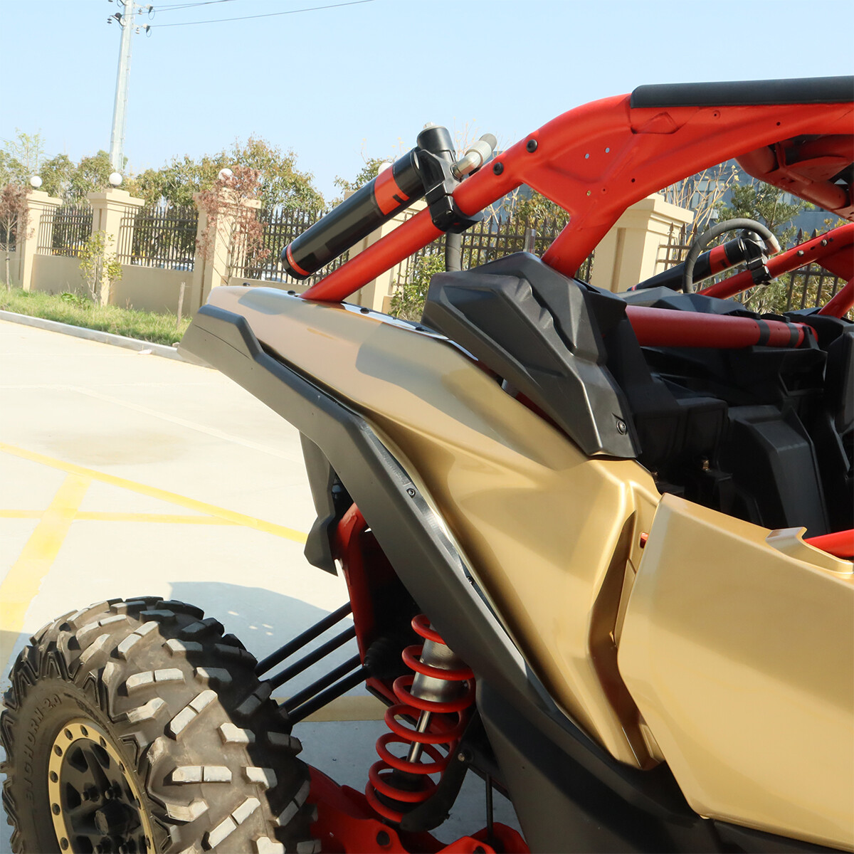Super Extended Fender Flares for Can-Am Maverick X3 Turbo R 2017-2024 ...