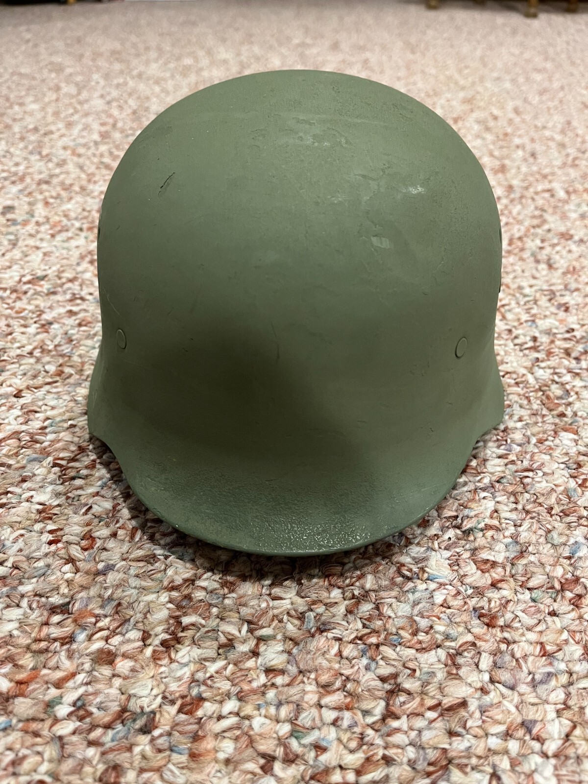 WW2 Period Antique Spanish Army Helmet w/ Liner *Really good condition ...