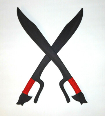 Ginunting Practice Training Sword Black Kali Polypropylene Samurai Bolo ...