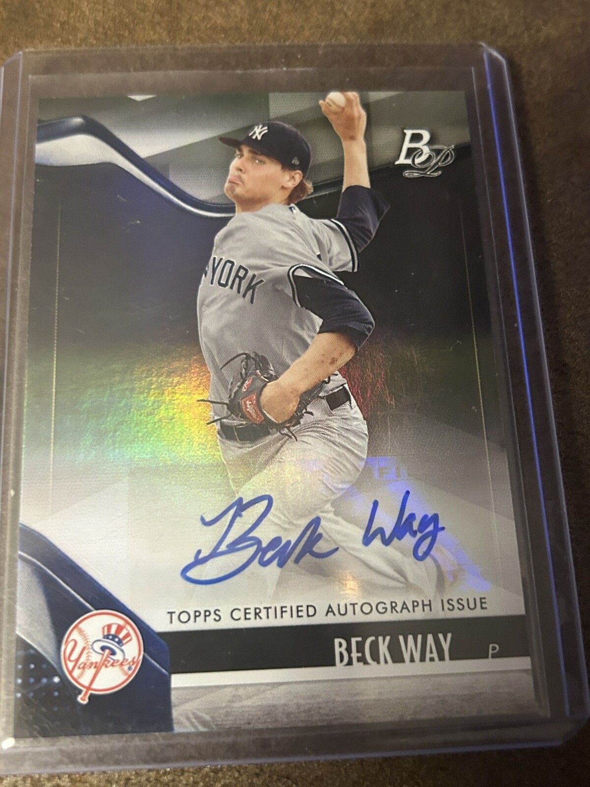 Beck Way AUTO RC 2021 Bowman Platinum | eBay