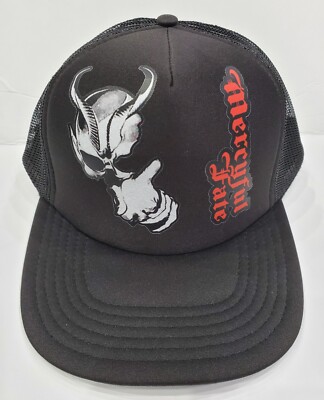 5Panel Black Death Thrash Metal Colors Horns Merciful Mask Trucker ...