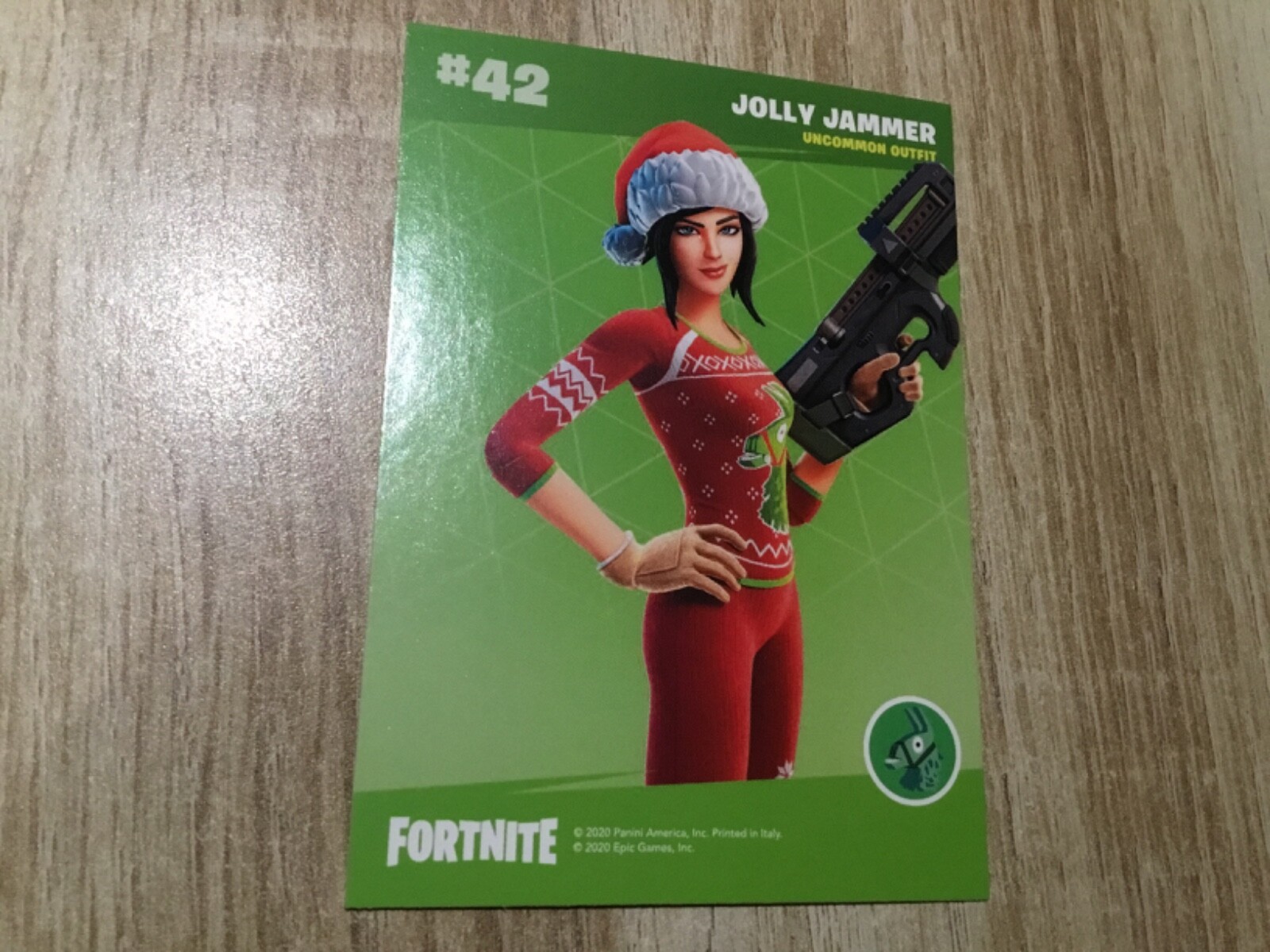 Panini Fortnite Série 2 Carte numero 42 JOLLY JAMMER. HOLO | eBay