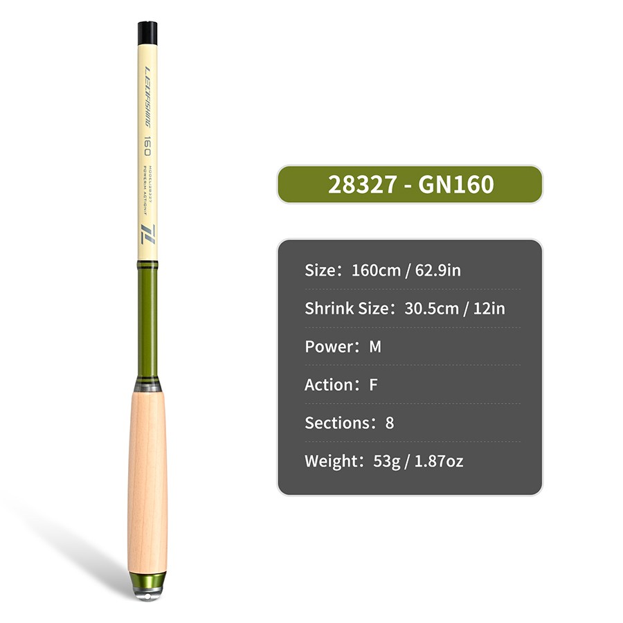 Tenkara Rod 1.2m/1.6m/2.0m Fly Telescopic Fishing Rod Fast Action ...