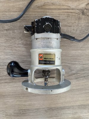 Black & Decker No. 7620 Commercial Heavy Duty Router Type 4 RPM 22,000 ...