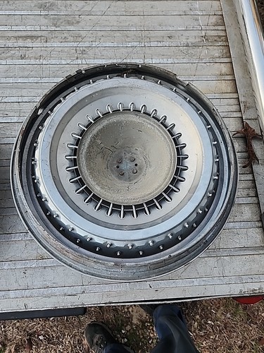 Set 4 Wire Spoke Wheel Covers 15" Hubcaps Hub Cap wheelcovers Dodge ...