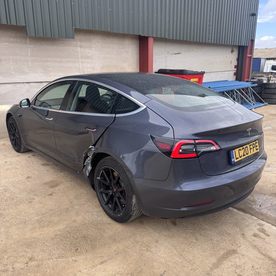 NOW SOLD 20 TESLA MODEL 3 LONG RANGE AWD AUTOMATIC DAMAGED SALVAGE ...
