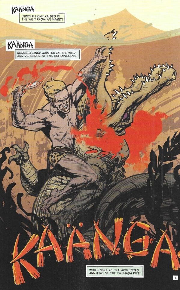 Jungle Comics 1 Cover A Kelsey Shannon Chuck Dixon Brian Denham 2019 ...