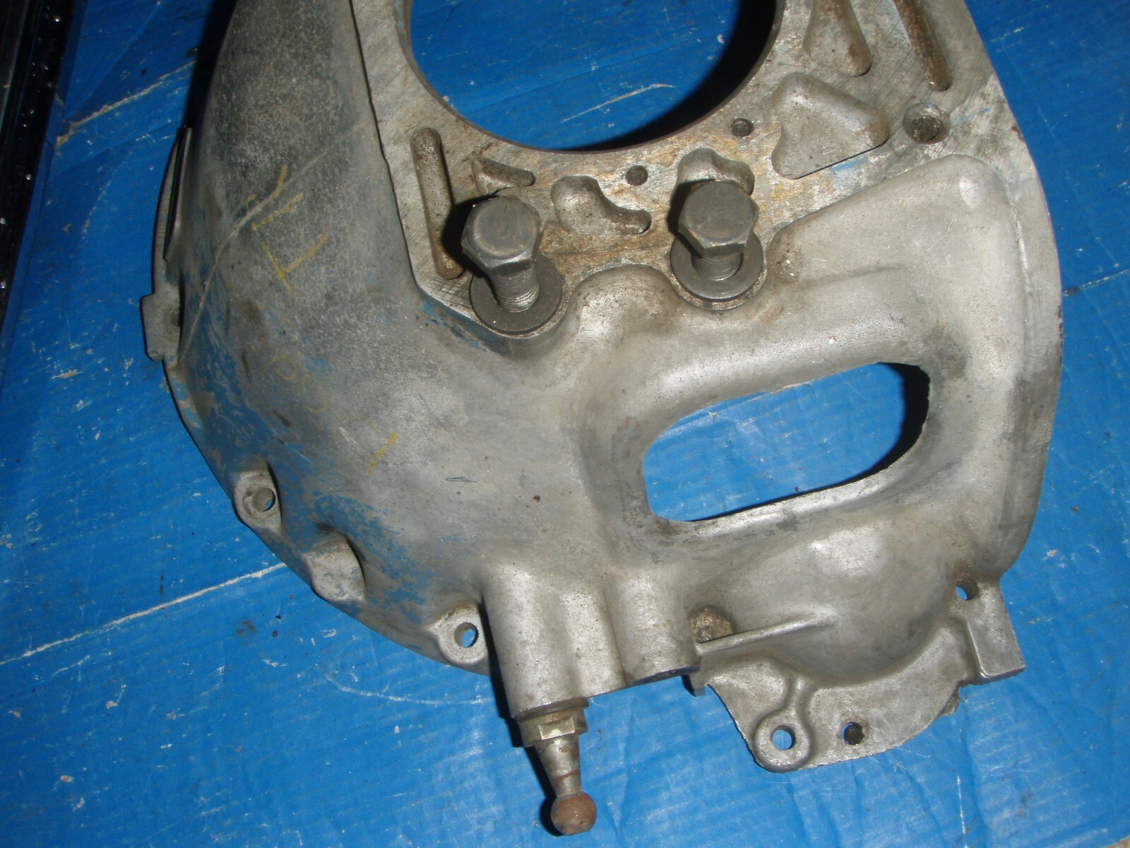 Dodge Truck Mopar Bell Housing Small Block 318 360 Np435 Clutch Fork ...