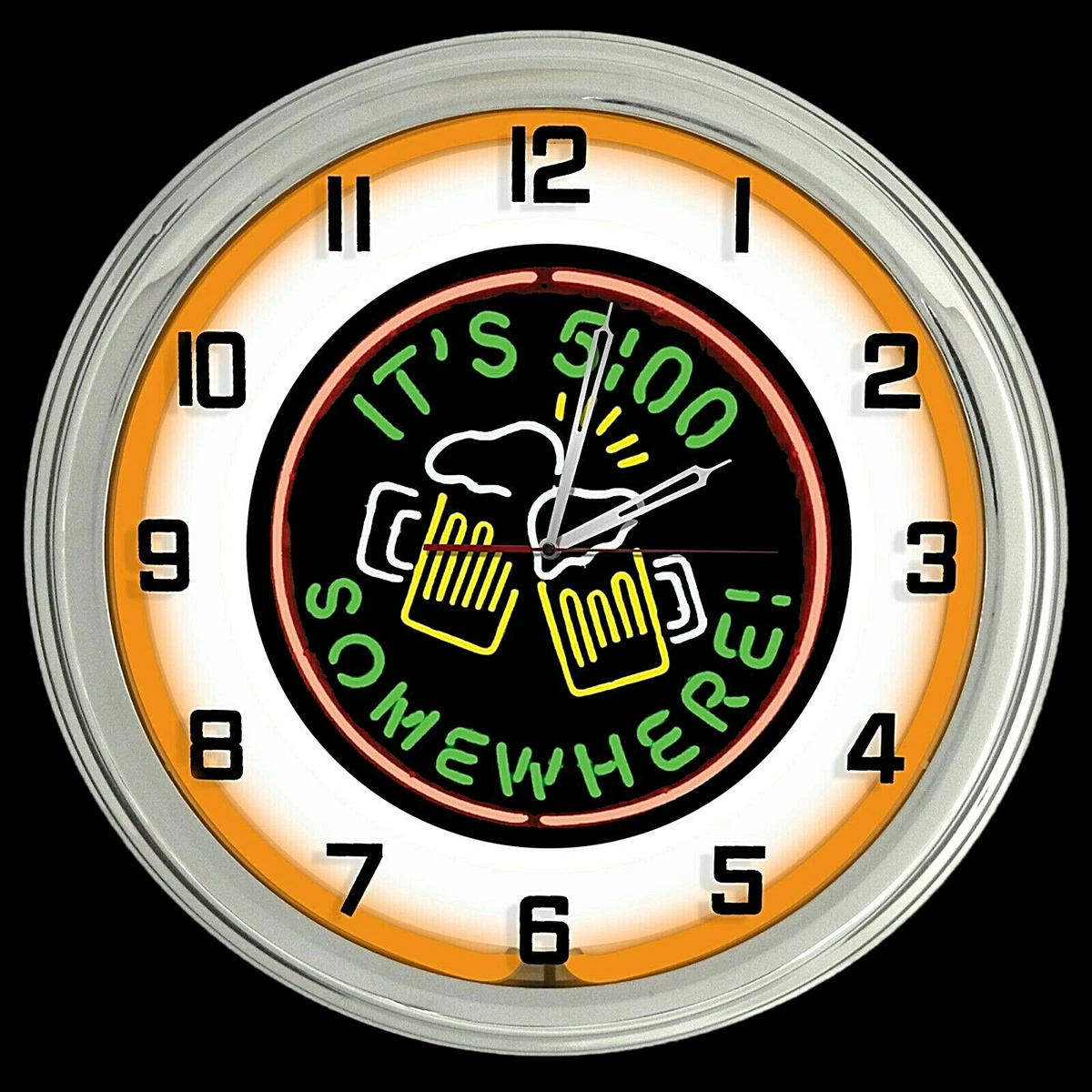 Cheap Neon Beer Signs Clocks