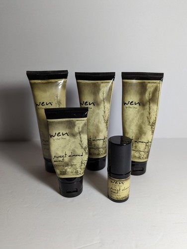 WEN Sweet Almond Mint Anti-Frizz Styling Crème Hair Balm Conditioner ...