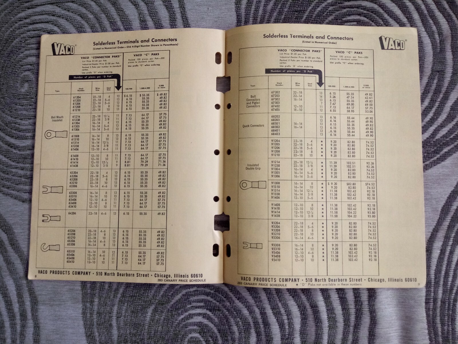 Vintage Vaco Auto Mechanics Tools Catalog - 1969 - Chicago Illinois | eBay