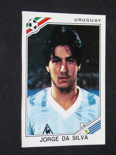 #326 JORGE DA SILVA URUGUAY PANINI FOOTBALL COUPE MONDE 1986 MEXICO 86 | eBay
