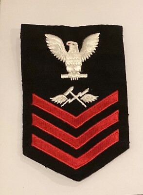 US Navy Aviation Support Equipment Tech Petty Officer 1st Class Patch ...