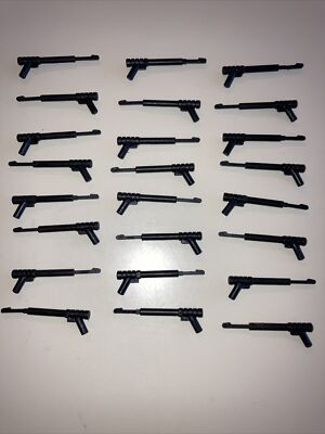 LEGO Lot of 24 Black Minifigure Harpoon Spear Gun Weapon Accessories | eBay