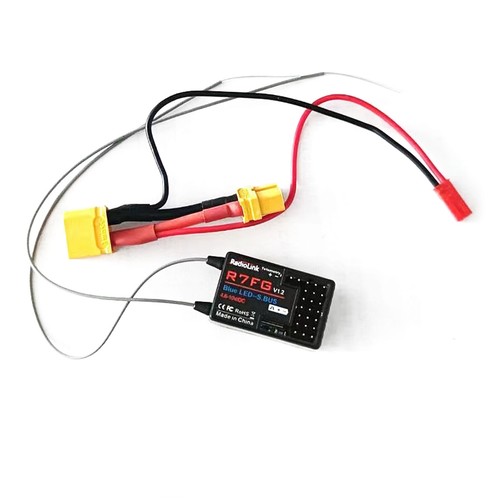 R7FG 7CH 2.4G Receiver for Radiolink RC6GS RC4GS T8S T8FB Remote ...